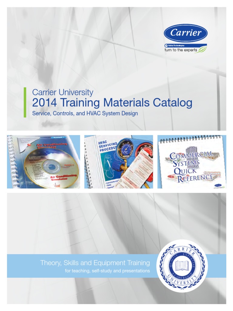 Training Materials Catalog For HVAC | PDF | Hvac | Furnace