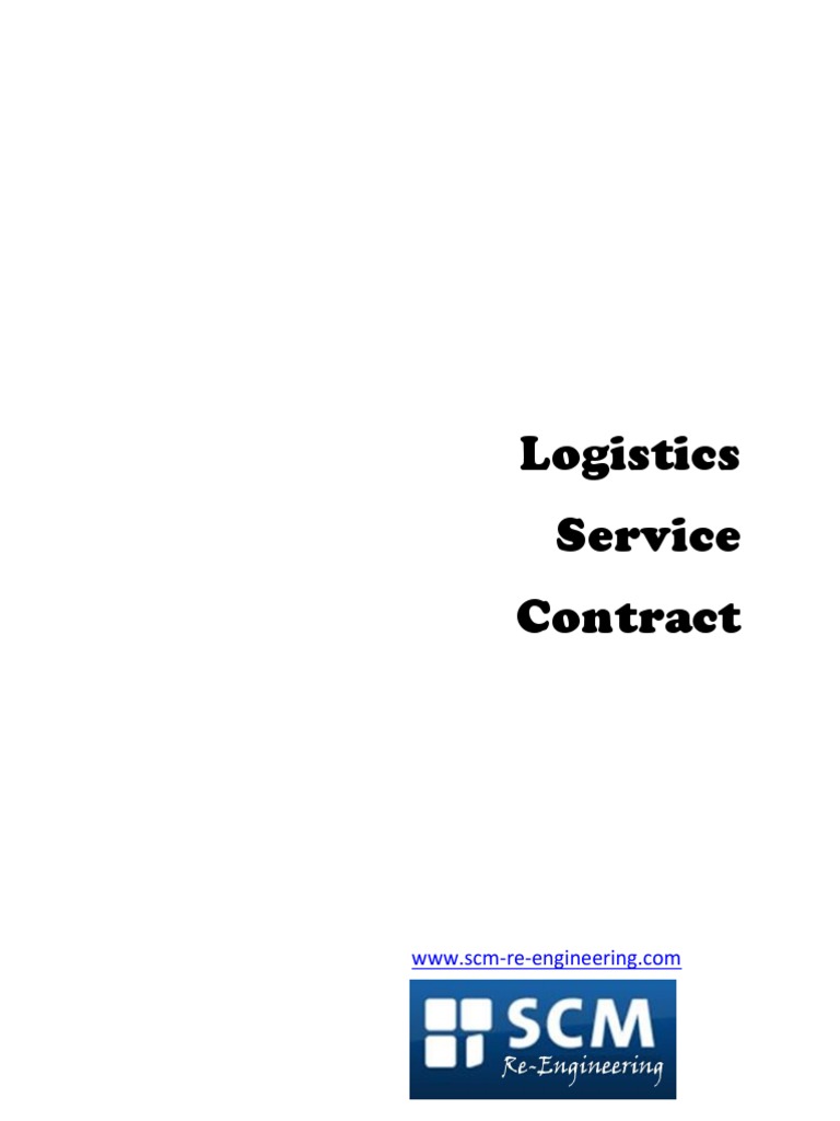 Logistics Service Contract | PDF | Logistics | Business