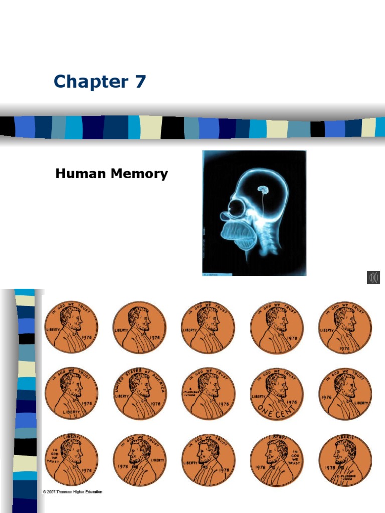 Chapter 7 Memory | PDF | Recall (Memory) | Memory