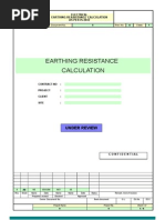 Earth Mat Calculation | PDF | Electrical Resistivity And Conductivity ...