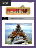 Gamma World 1E Mutations PDF | PDF | Mutation | Wound