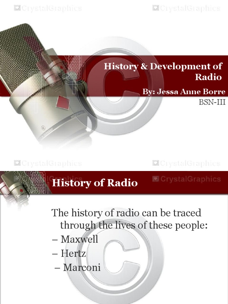 History & Development of Radio | PDF | Telecommunications Engineering ...