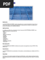 Ficha Tecnica Malla Electrosoldada | PDF | Acero | Materiales de ...
