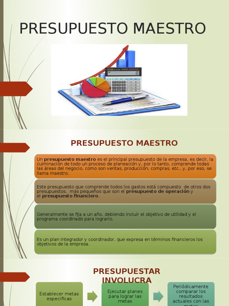 Presupuesto Maestro Clase | PDF | Presupuesto | Business