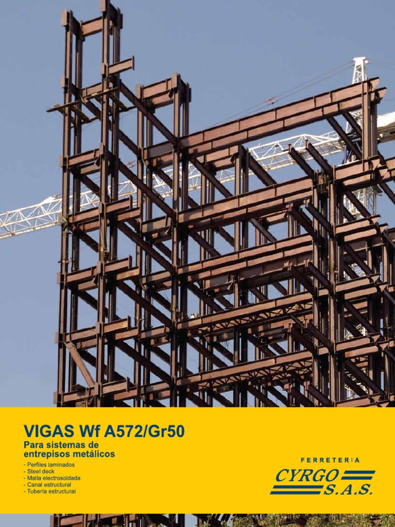 Catalogo Vigas WF Cyrgo | PDF
