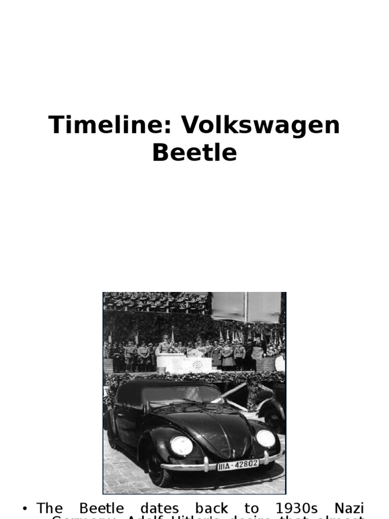 BEETLE Timeline | PDF | Automotive Technologies | Motor Vehicle