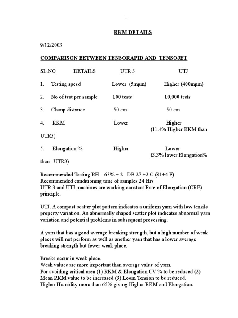 RKM Details | Download Free PDF | Yarn | Textile Arts