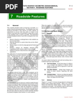 Roadside Clear Zone Guidelines | PDF | Road Safety | Transport