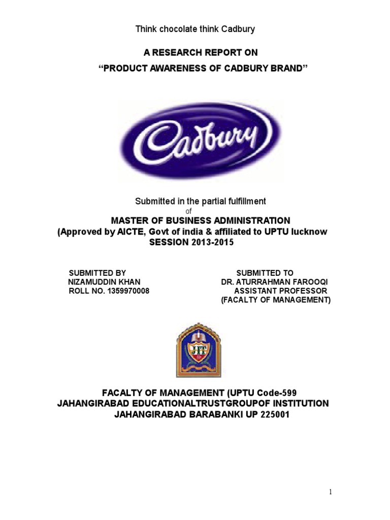 EXECUTIVE SUMMARY - For Merge | PDF | Chocolate | Brand