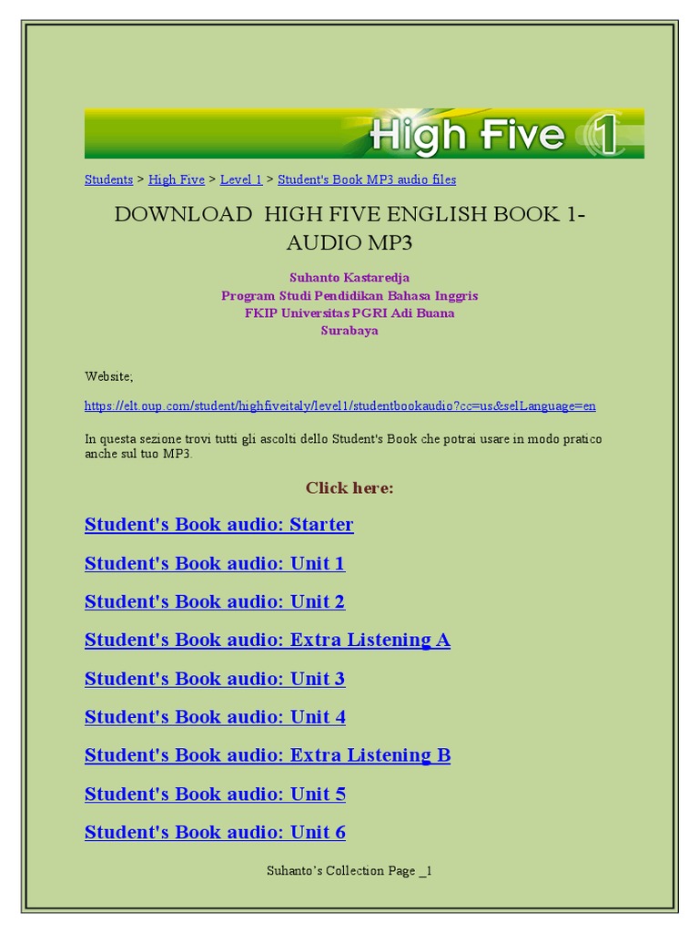 English Learning Sources For Students | PDF | Mp3 | Vocabulary