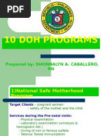 Doh Structure, Function, Vision, Mission 3-6-8 | PDF | Health Care ...