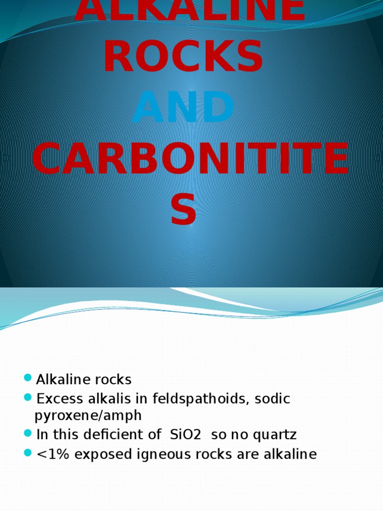 Alkaline Rocks | PDF | Magma | Igneous Rock