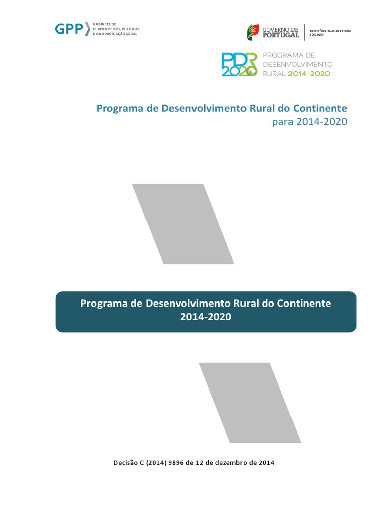 PDR 2020 Integral | PDF | Portugal | Economia