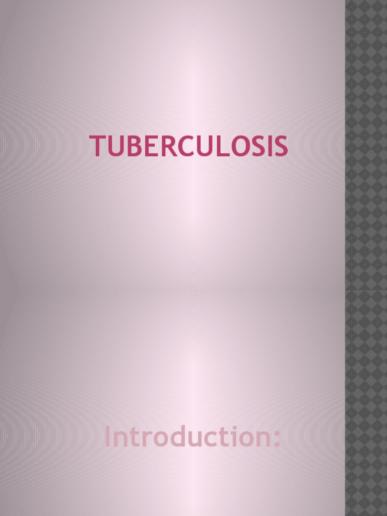 Tuberculosis Case Study | Download Free PDF | Tuberculosis ...