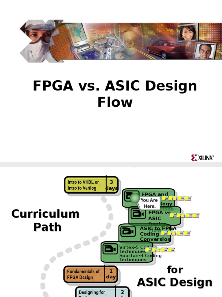 Fpga Vs Asic Design Flow | PDF