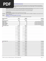 Aluminum 6061 Data Sheet | PDF | Ultimate Tensile Strength | Hardness