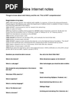 History of The Internet Quiz | PDF