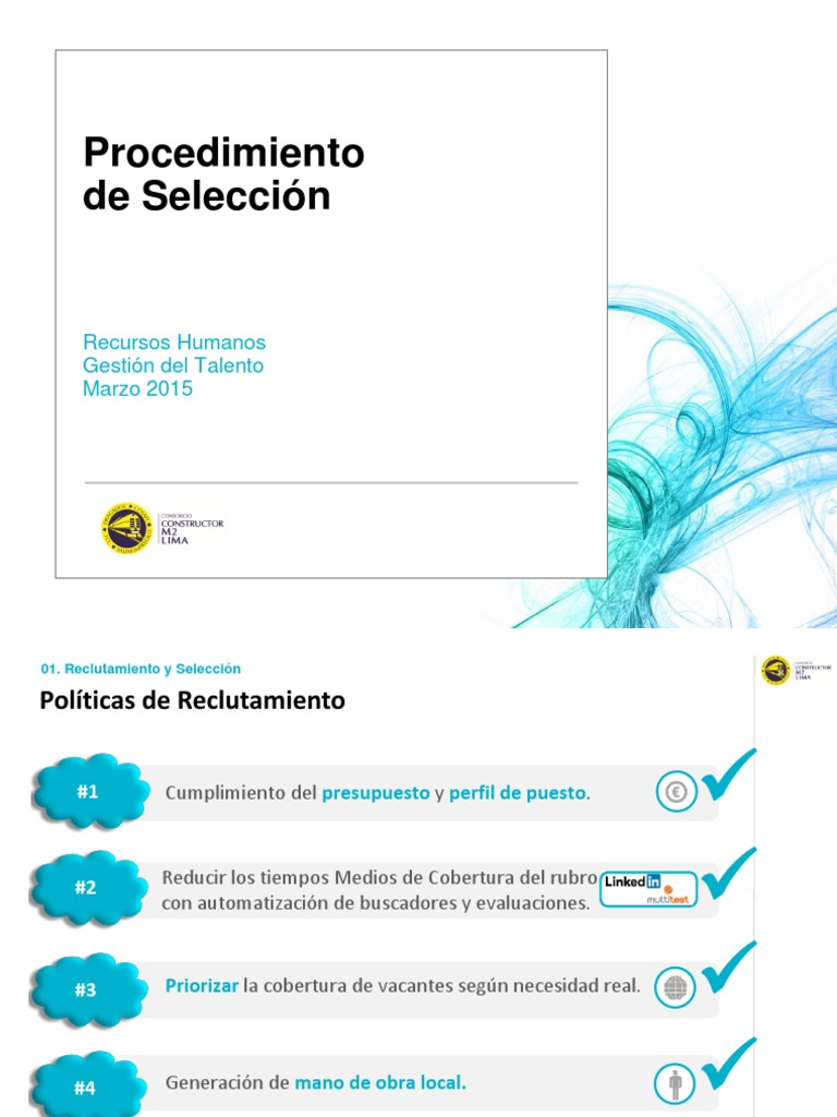 Anexo 6 Procedimiento de Reclutamiento y Selección | Reclutamiento | Gestión del talento