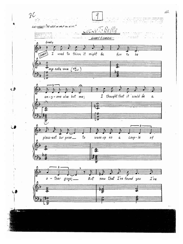 Lucky To Be Me | PDF