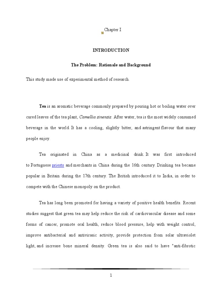 Utilization of Pili Flour As Tea | PDF | Agriculture | Nature