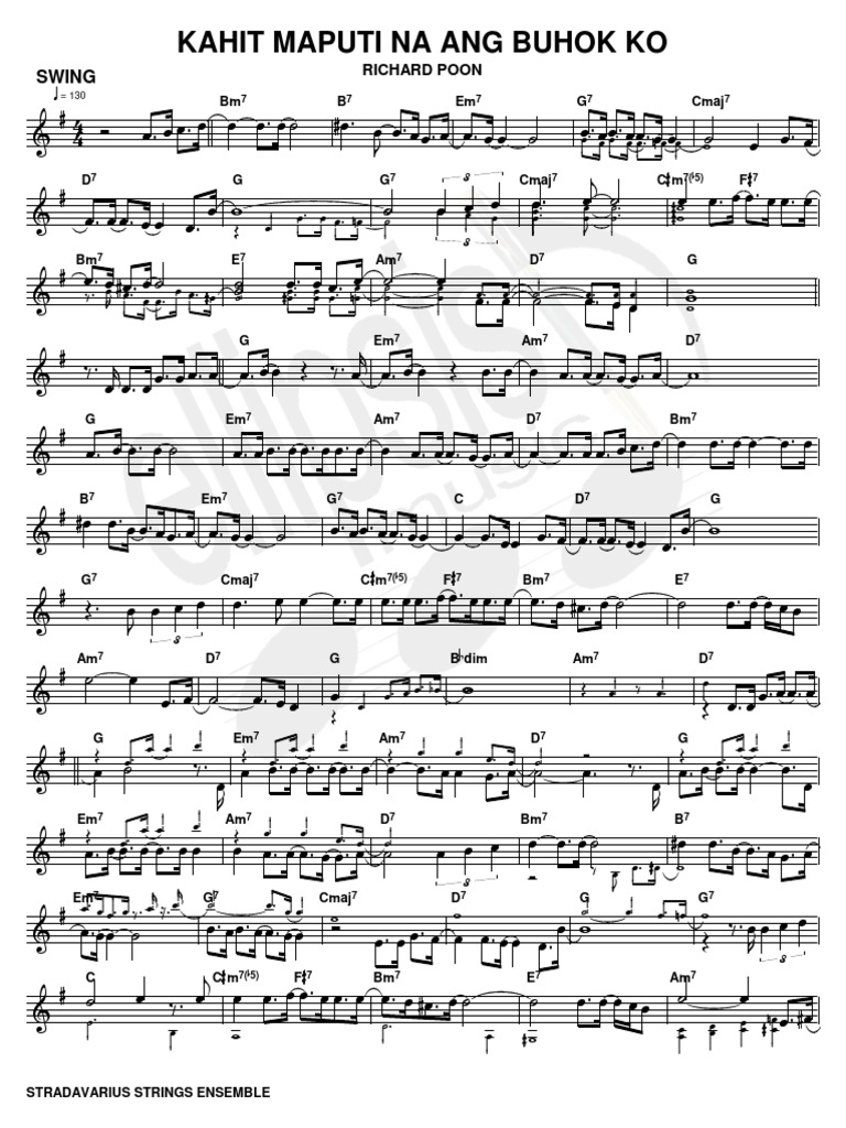 Kahit Maputi Na Ang Buhok Ko | PDF