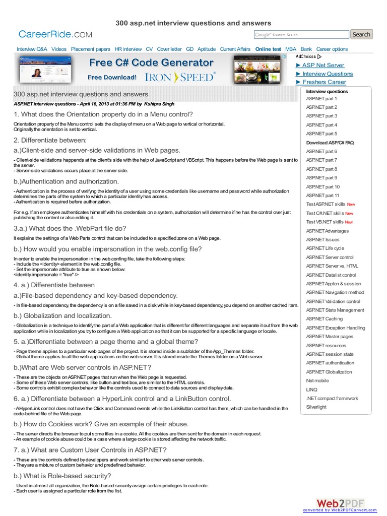 WWW Careerride Com | PDF | Http Cookie | Dynamic Web Page