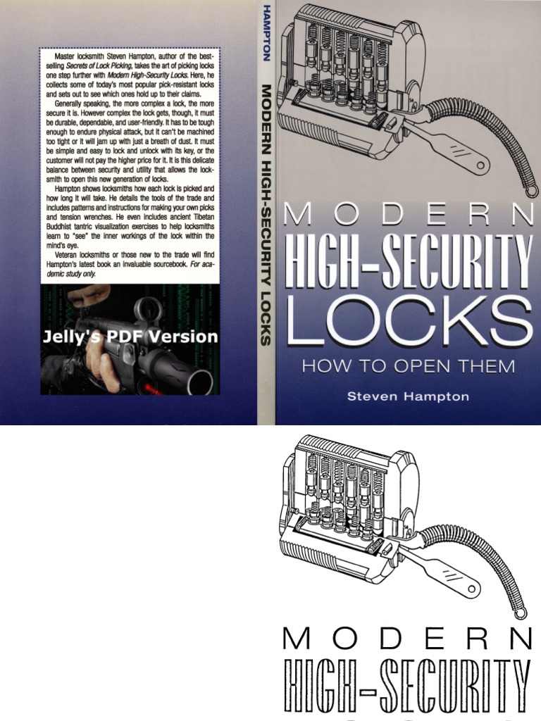 Modern High-Security Locks How To Open Them | PDF