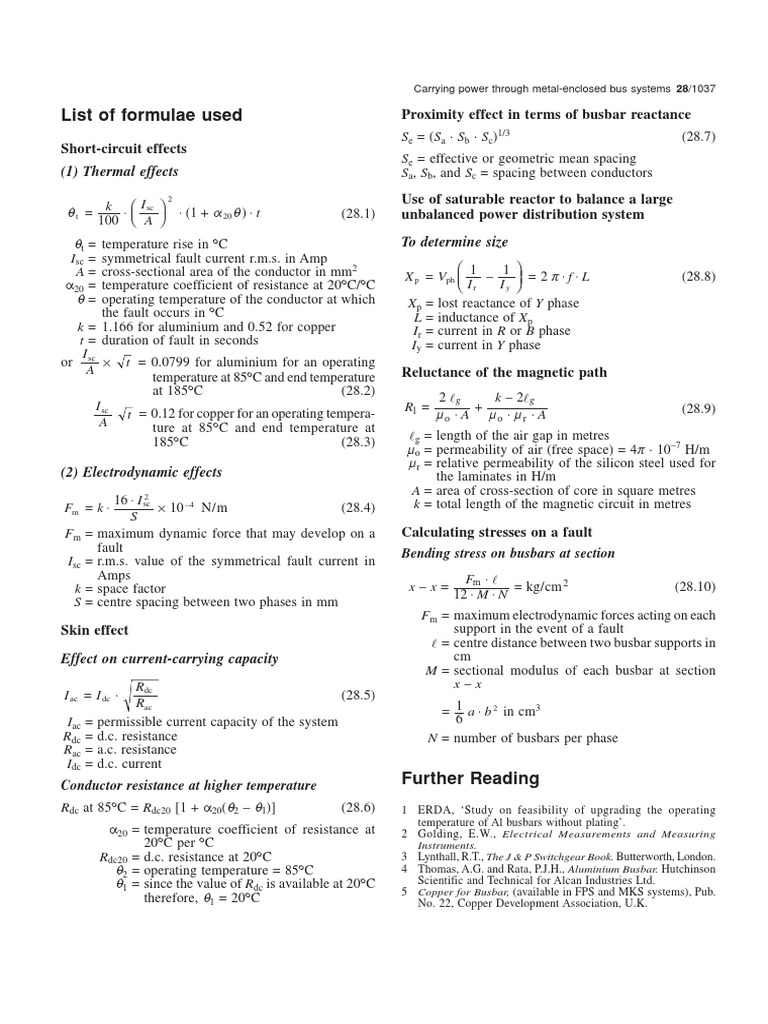Short Circuit Calculations | PDF | Electrical Conductor | Electrical ...