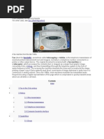 Fax (Short For Facsimile), Sometimes Called Telecopying or Telefax (The ...