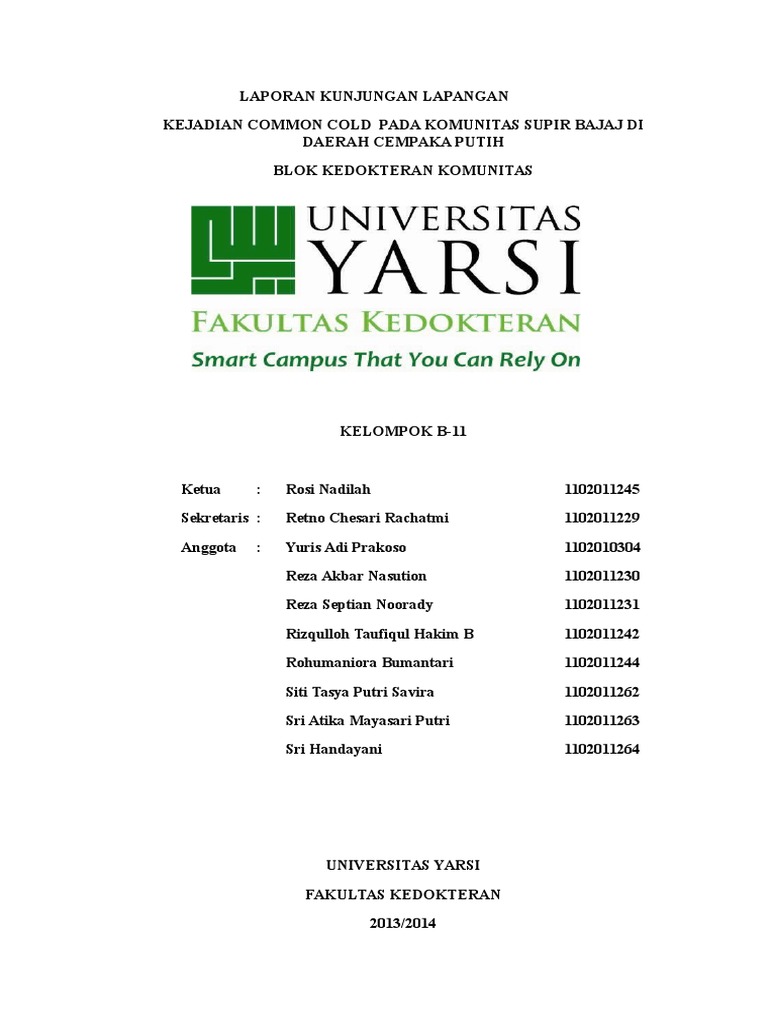 Laporan Kunjungan Lapangan | PDF