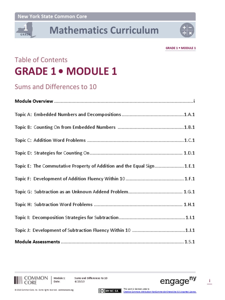 Grade 3 Math Module | PDF | Common Core State Standards Initiative ...
