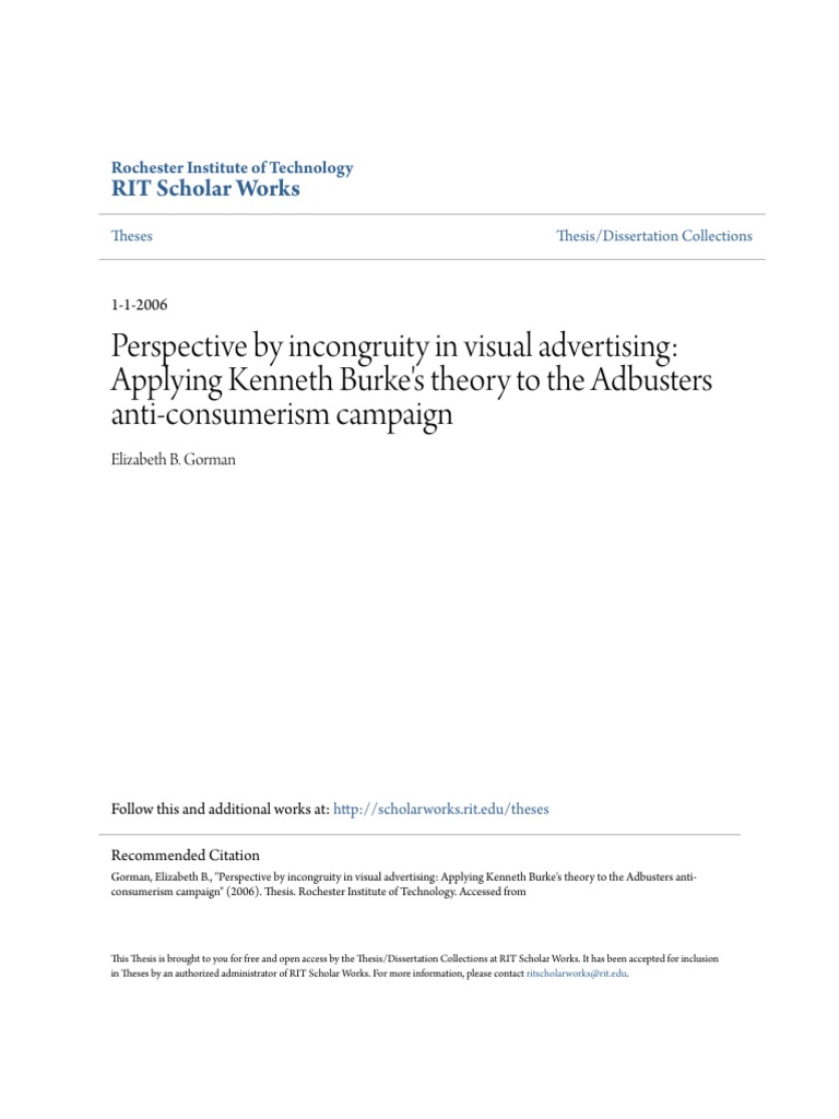 Perspective by Incongruity in Visual Advertising - Applying Kennet ...