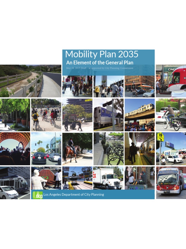 Mobility Plan 2035 | PDF | Goal | Transport