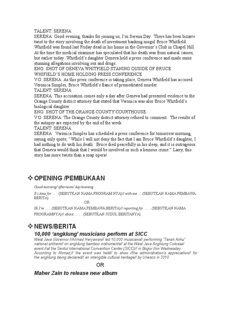 Titan Scout Script | PDF