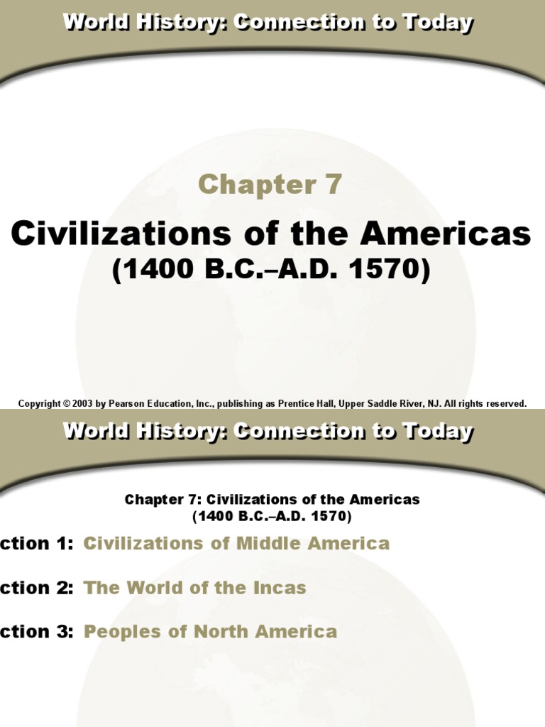 Chapter Civilizations of The Americas | PDF | Inca Empire | Civilization
