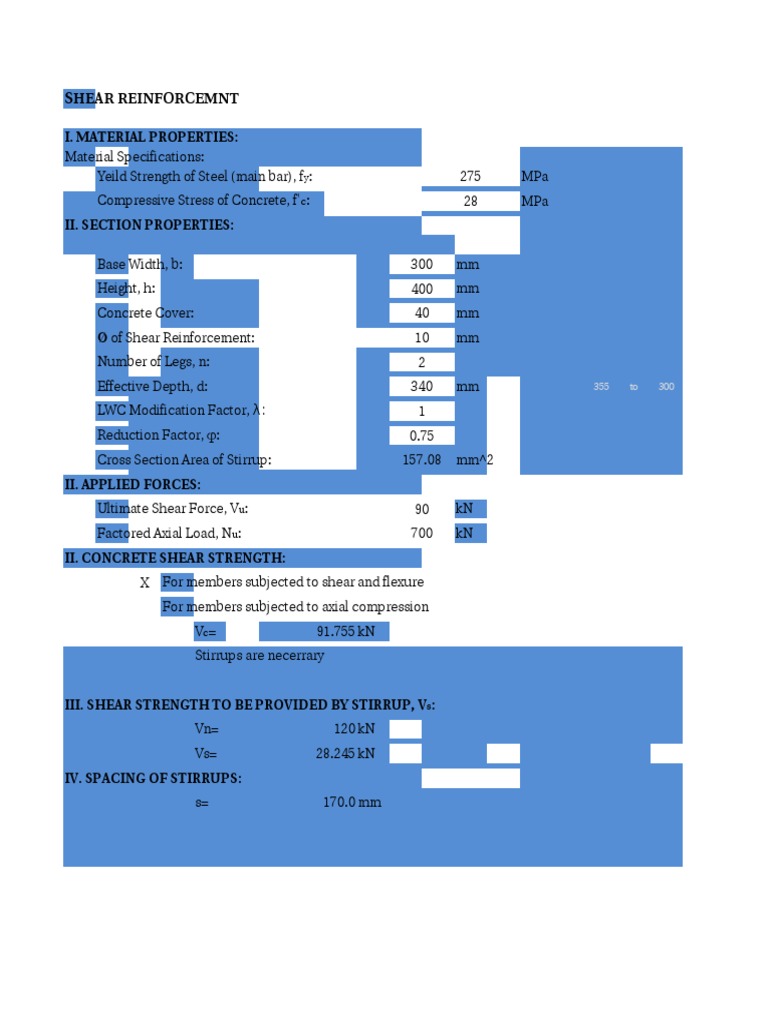 02 Column Nscp 2010 | Strength Of Materials | Beam (Structure)
