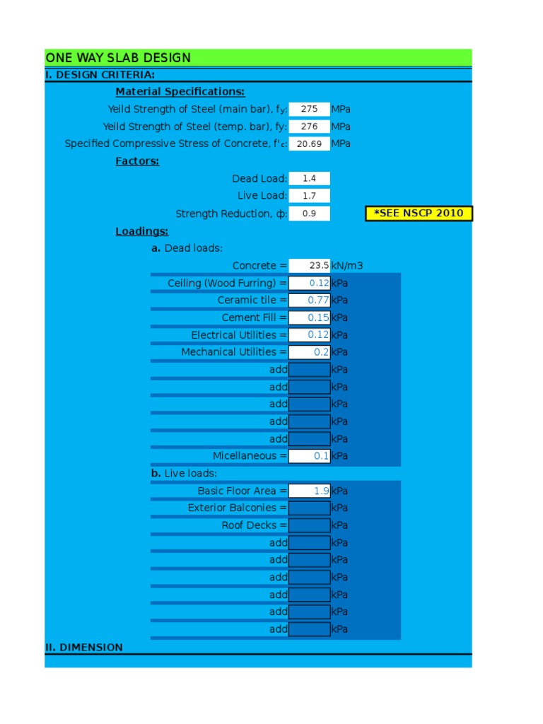 Column Design Using NSCP 2001 | PDF | Nature