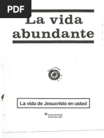 La Vida Abundante - (Alumno) | PDF | Pecado | Jesús