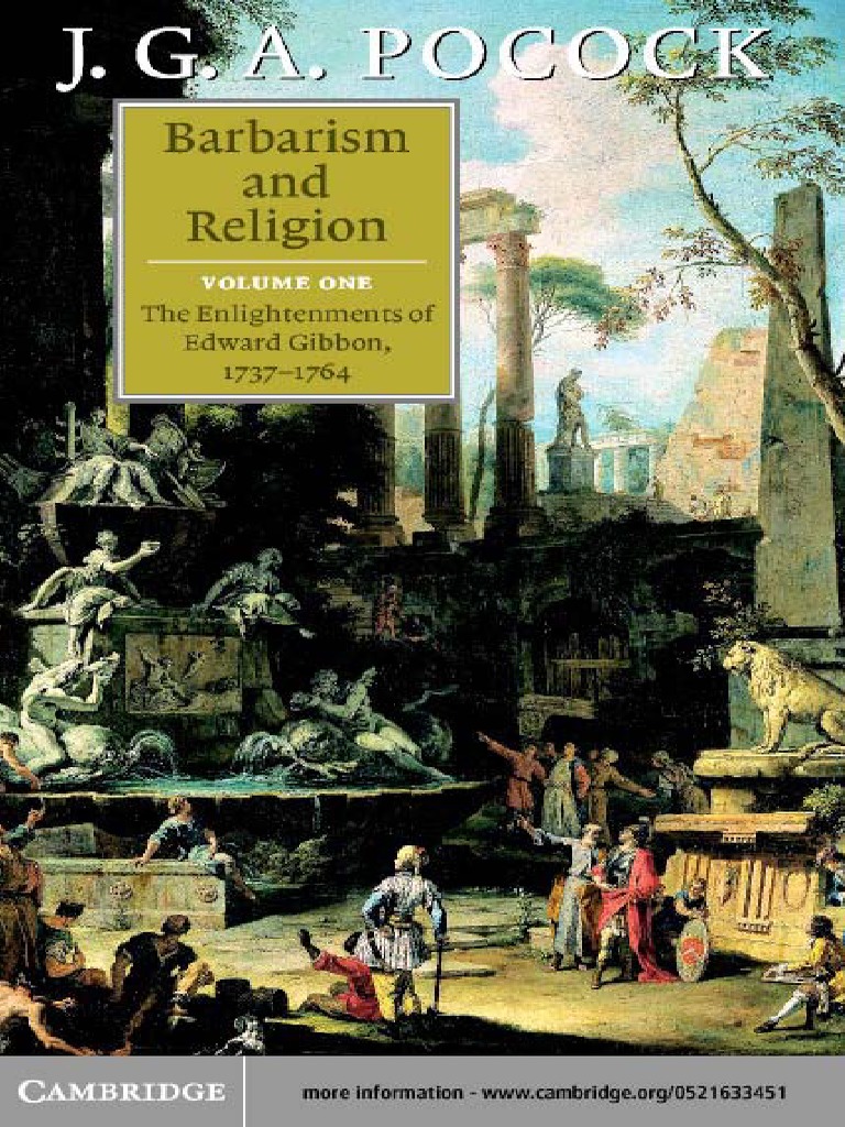 (J. G. A. Pocock) Barbarism and Religion, Vol. 1 | PDF | Age Of ...