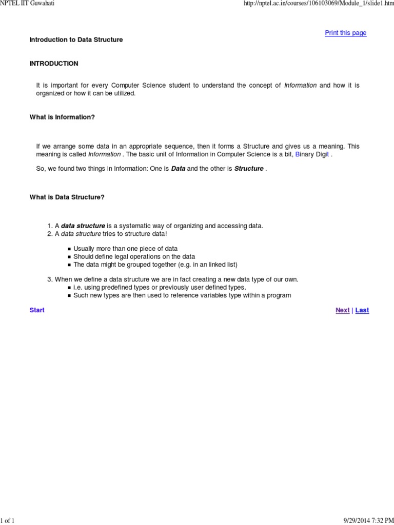 Introduction To Data Sturcture Pdf Array Data Structure Queue Abstract Data Type