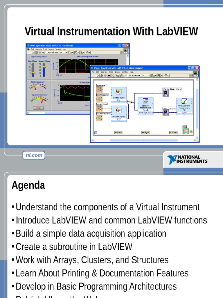 Virtual Instrumentation With Labview | Download Free PDF | Data Acquisition | String (Computer ...