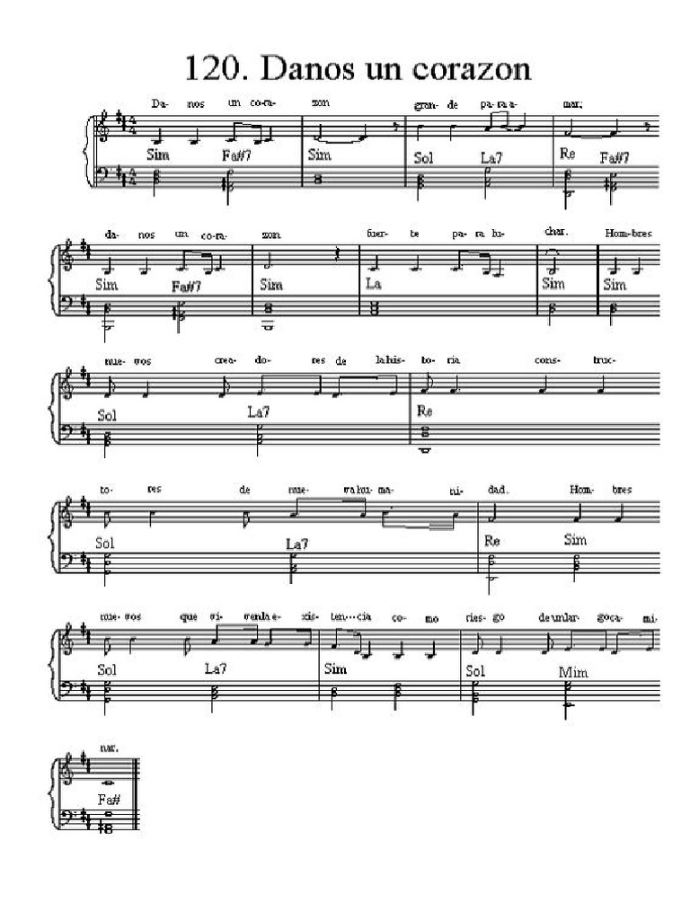 Danos Un Corazon | PDF