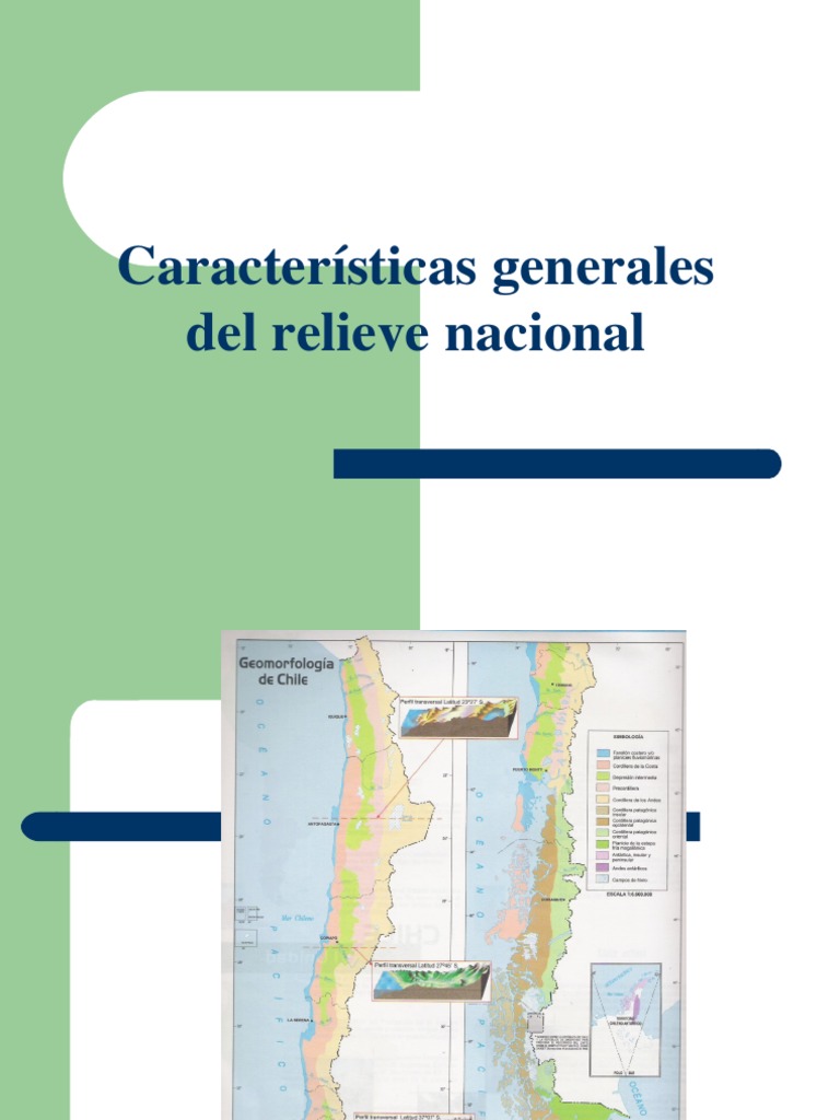 Relieve de Chile | Descargar gratis PDF | Andes | Topografía