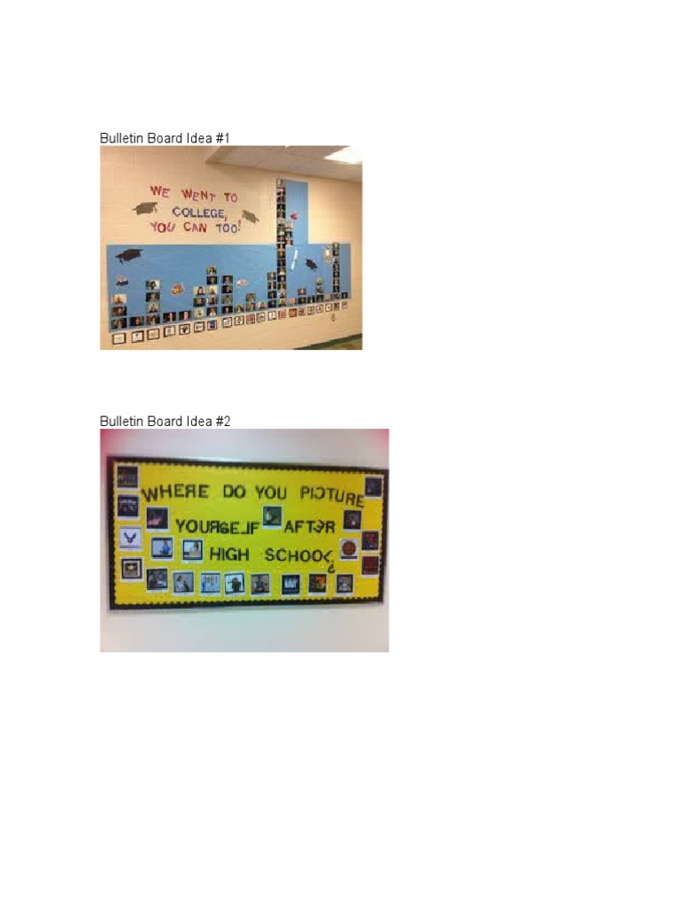 Creative Bulletin Board Ideas | PDF