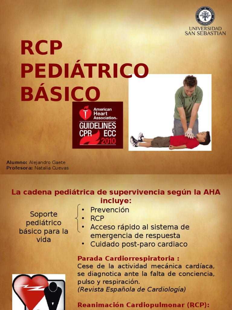RCP Pediátrico Básico | Resucitación cardiopulmonar | Paro cardíaco
