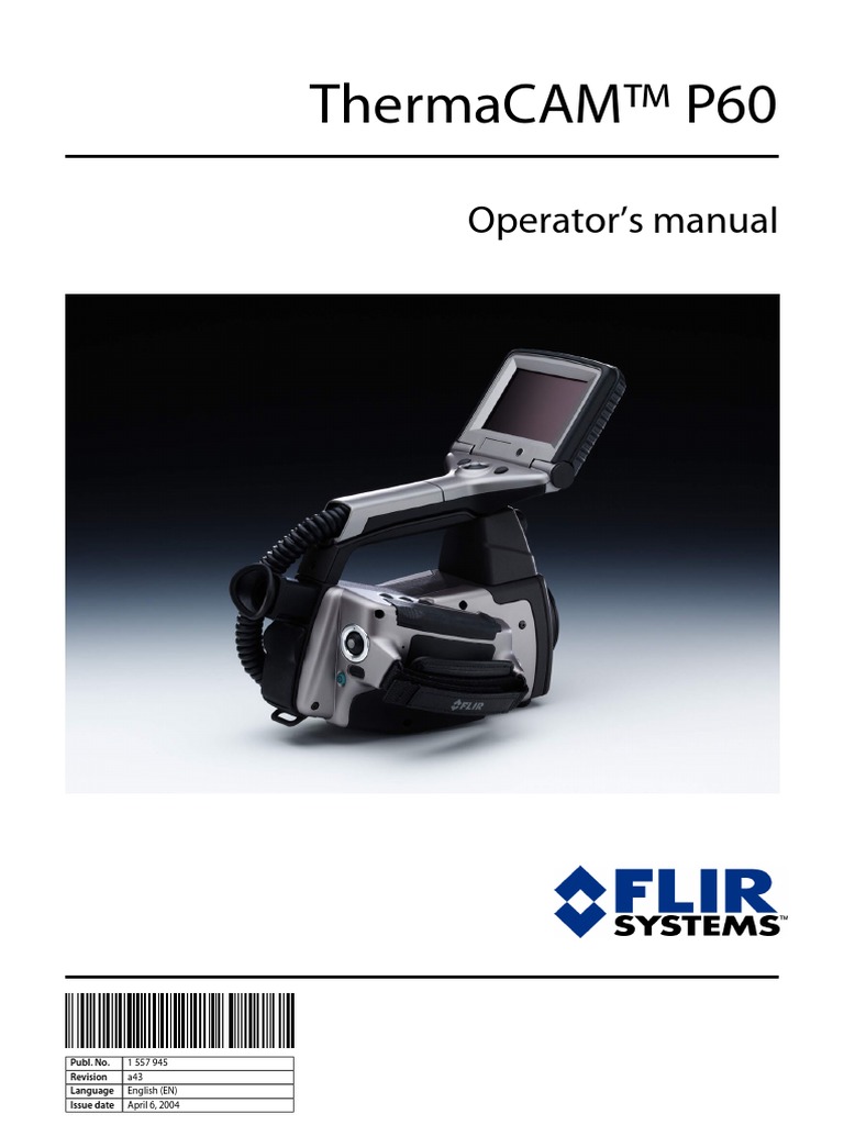 FLIR P60 Manual PDF | PDF | Electromagnetic Spectrum | Thermography