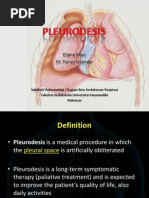 Doxycycline Pleurodesis Procedure Guide | PDF | Syringe | Analgesic