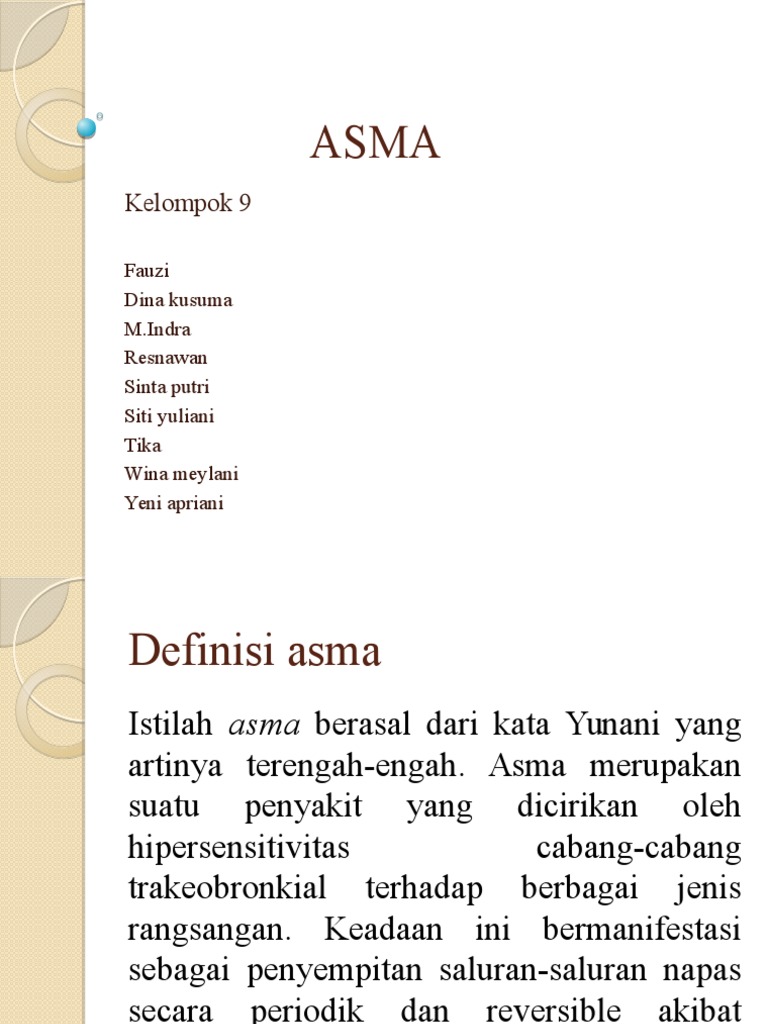 Asma | PDF | Pengembangan Diri