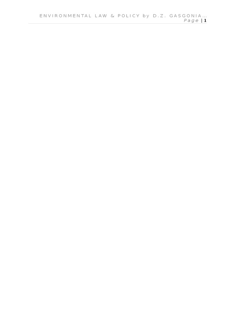 Environmental Law Syllabus 2014 2015 | PDF | Sustainable Development ...