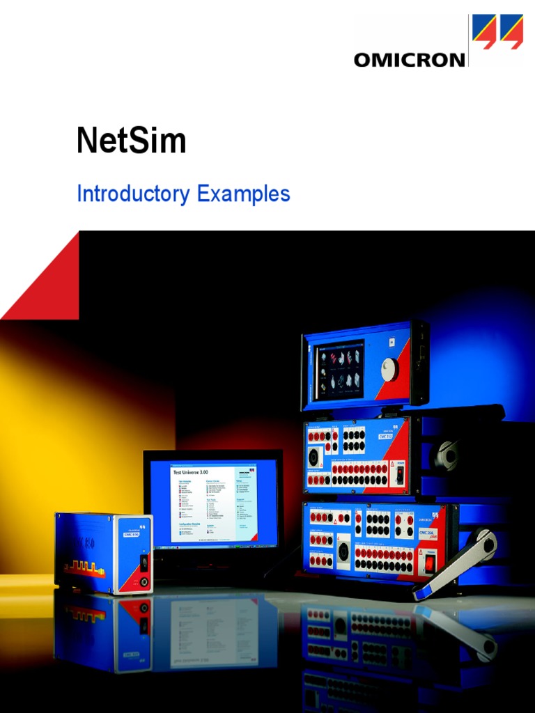 Netsim: Introductory Examples | PDF | Transformer | Electrical Impedance